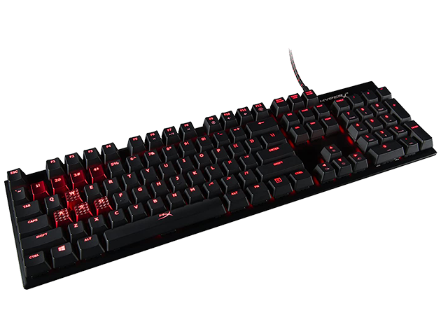 HyperX Alloy FPS Mechanical Gaming Keyboard,MX Red-NA Key - MAT ...