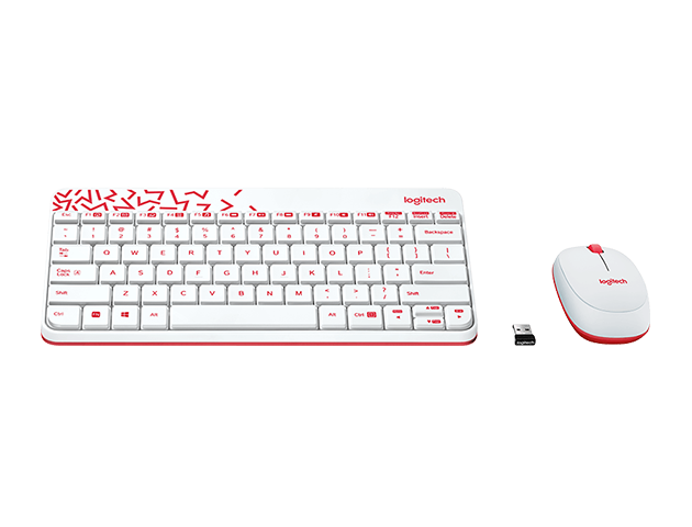 Logitech MK240 Nano Wireless Combo-White - MAT Computer System